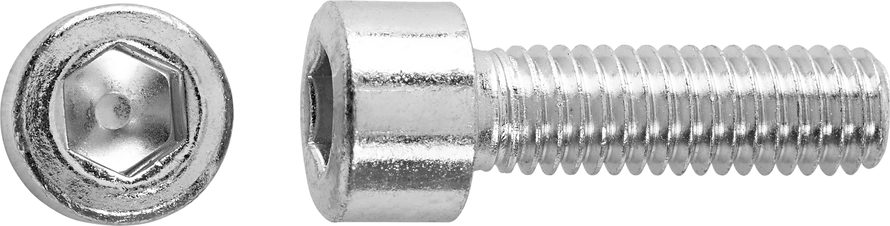 LUX Zylinderkopf-Gewindeschraube verzinkt Innensechskant-Antrieb M5 x 30 mm / 10 kaufen bei OBI