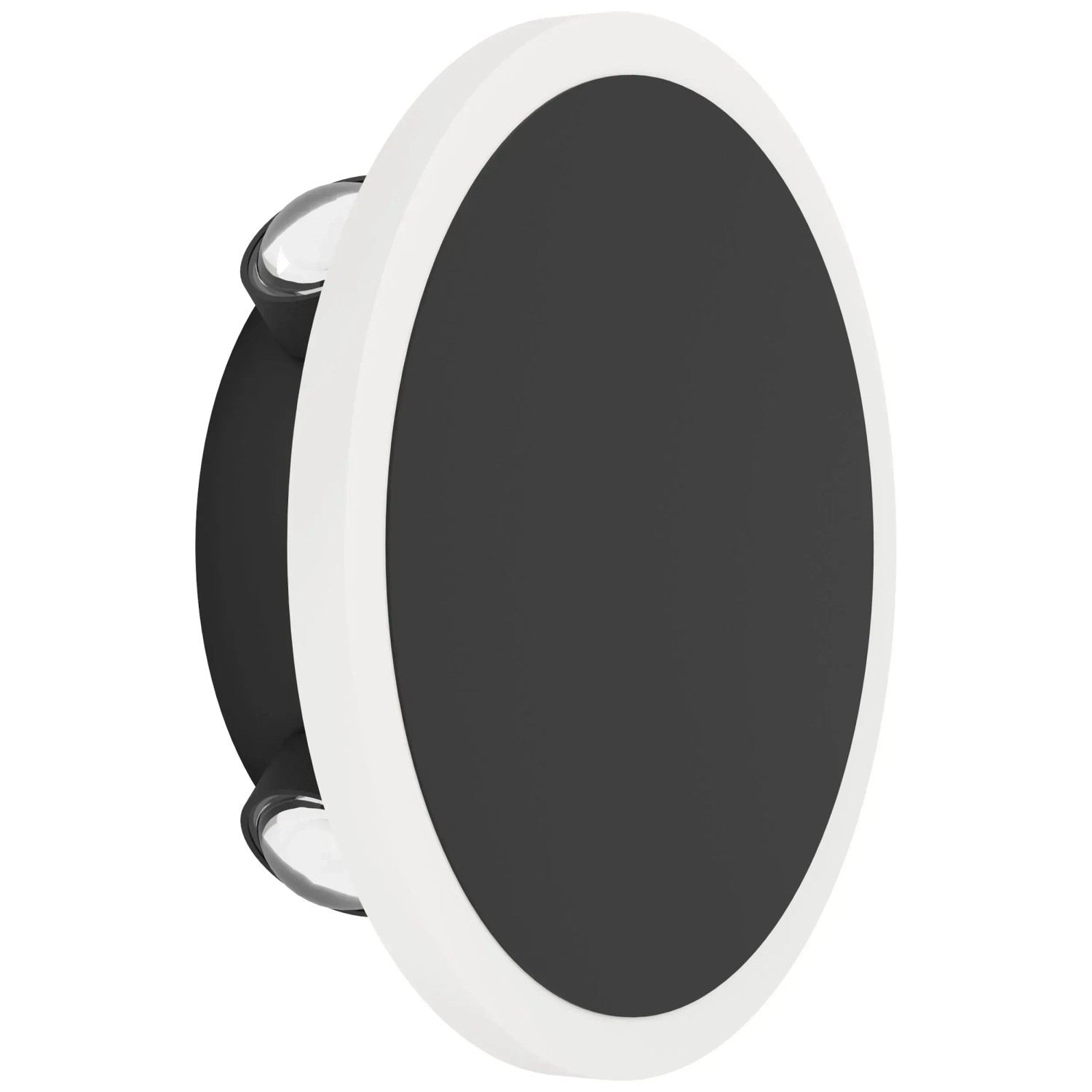 Eglo Applique LED Talamello aluminium plastique Noir Blanc 19,5 x 6,2 cm