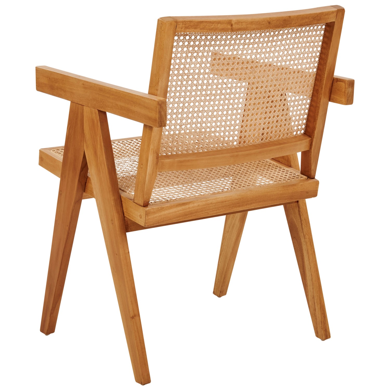 Beliani Esszimmerstuhl Westbrook Mahagoniholz Naturfarben kaufen bei OBI