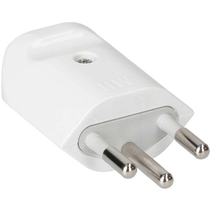 Stecker MH Typ12 / 3-polig Weiss kaufen bei OBI