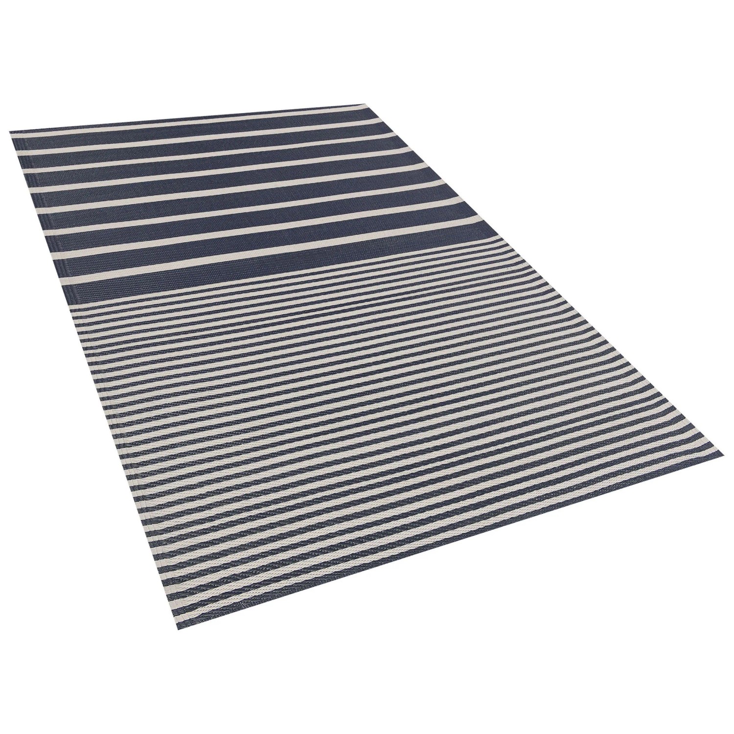 Beliani Tappeto da esterno Haldia blu scuro 120 x 180 cm