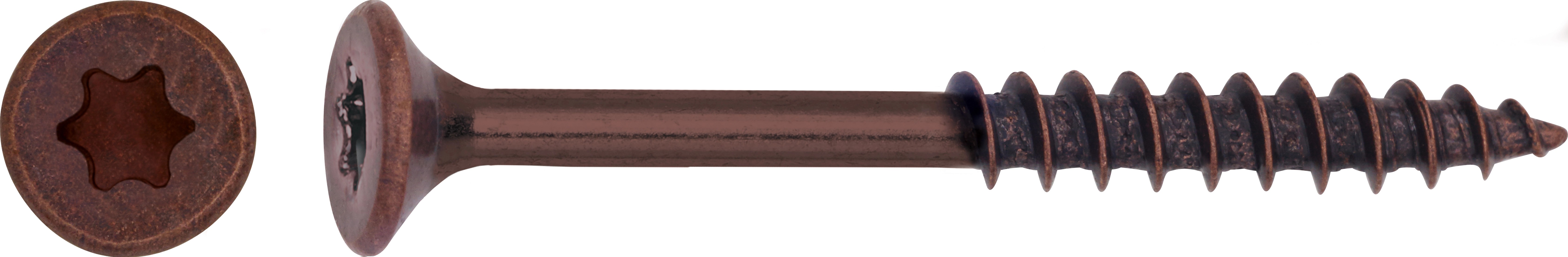 Vis universelle à tête fraisée entraînement Torx Ø 5 x 40 mm 12 pcs