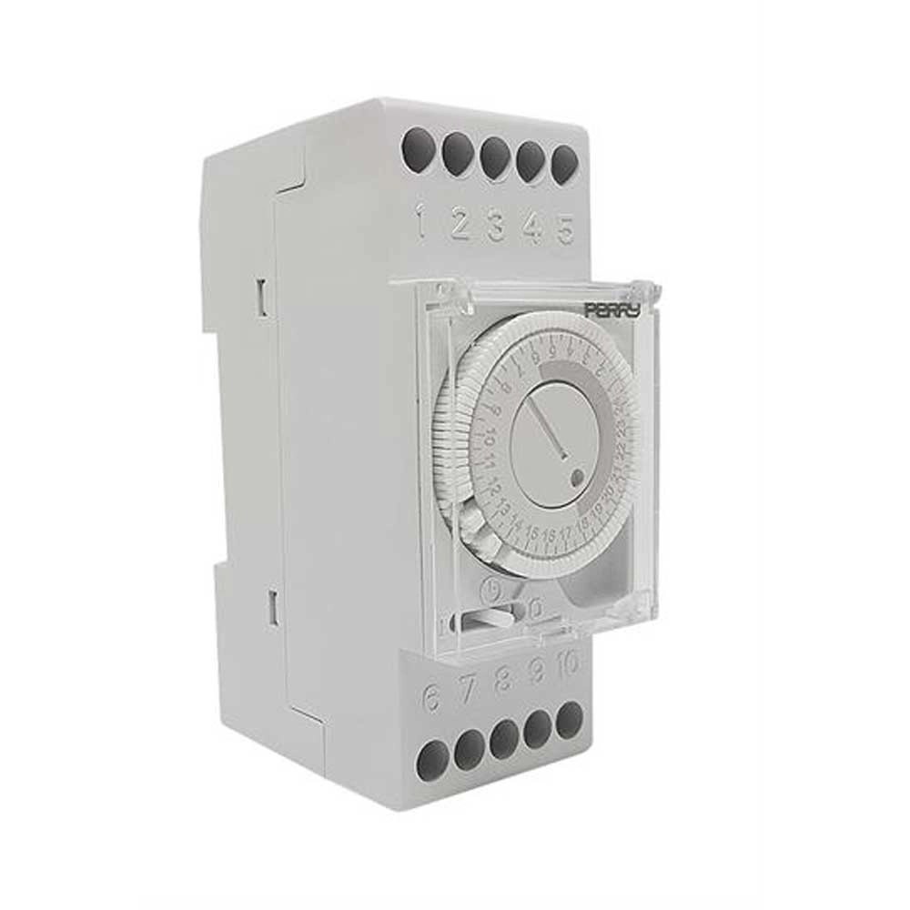 Temporizzatore DIN Perry con riserva di carica meccanico acquista da OBI