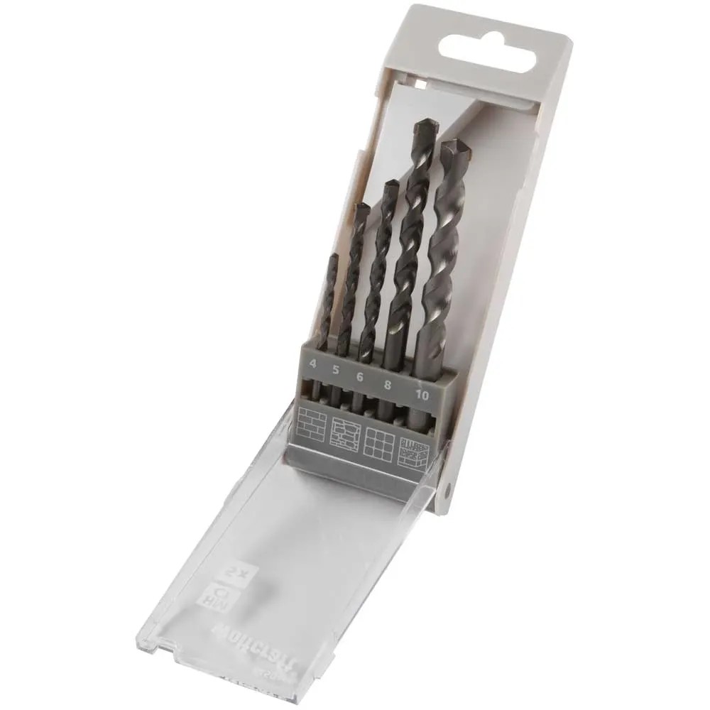Wolfcraft Steinbohrer-Set HM Ø 4-10 mm 5-tlg.