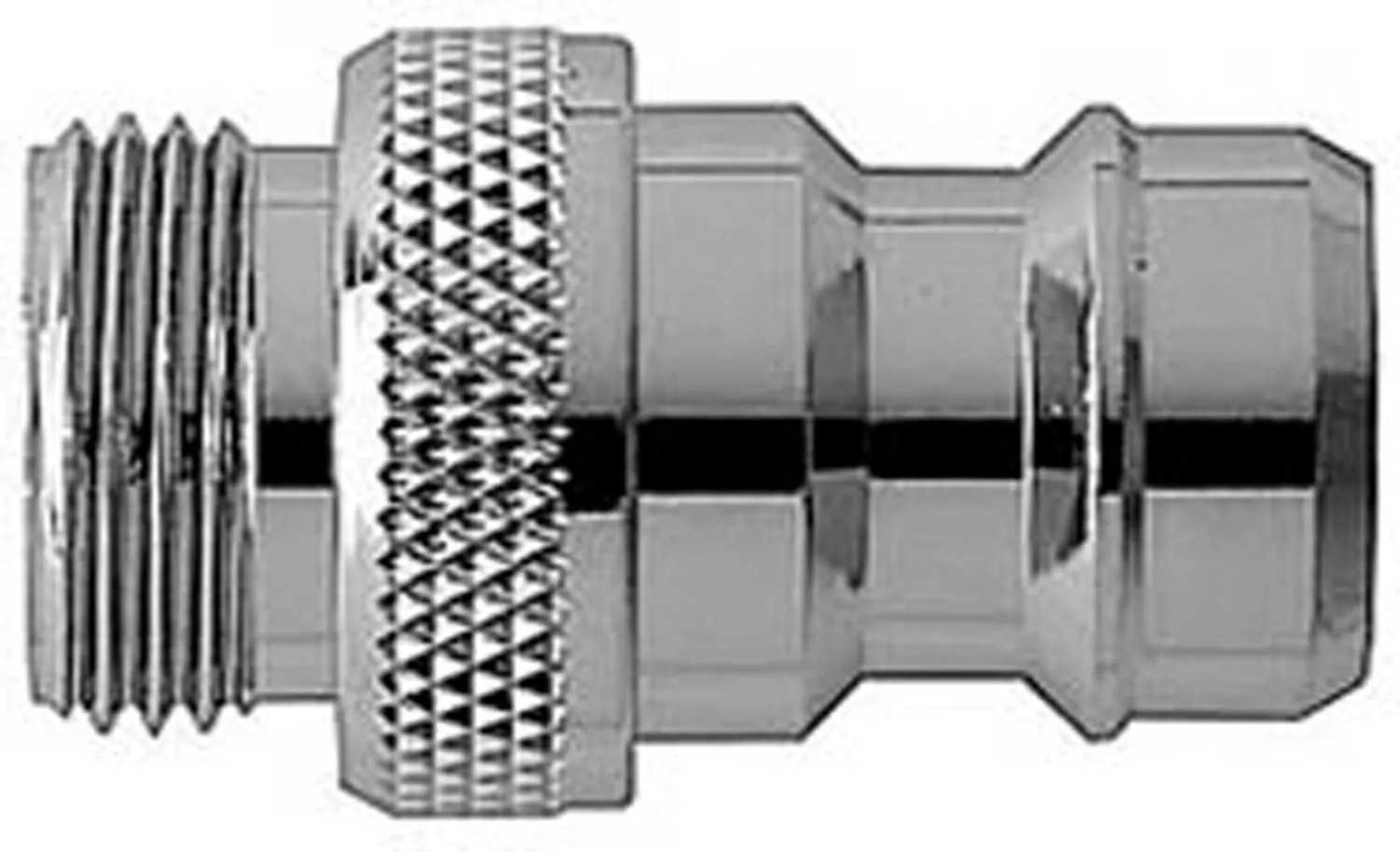 Neomatic Douille de raccord et clapet anti-retour laiton chromé 3/4" / Ø 16,5 mm