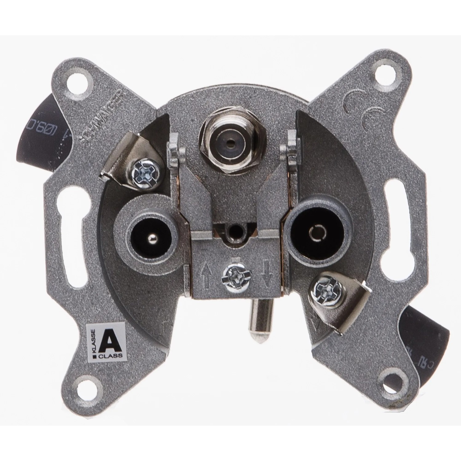 Schwaiger Sat-Steckdose 3 Loch Silber kaufen bei OBI