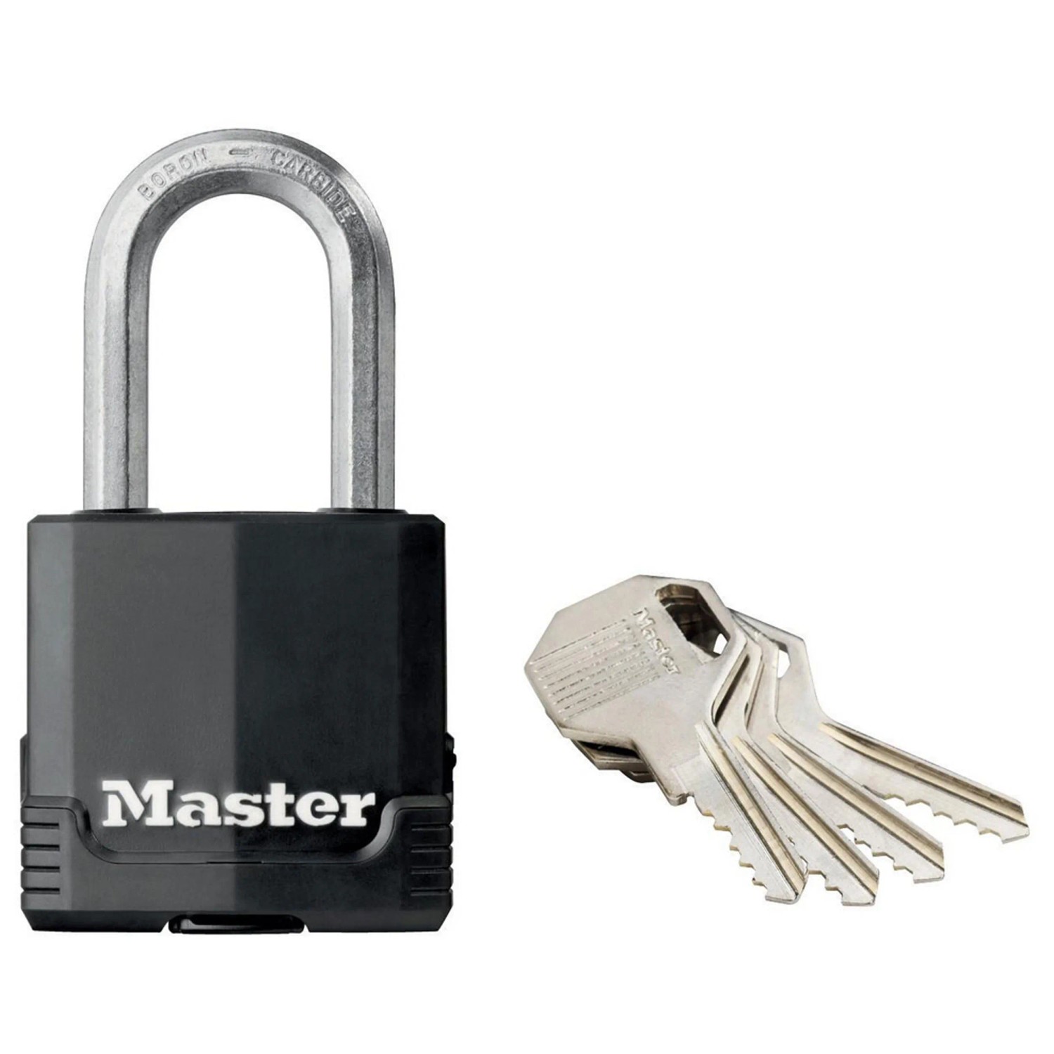 Master Lock Vorhängeschloss Excell® Edelstahl-Zink Breite 48 mm