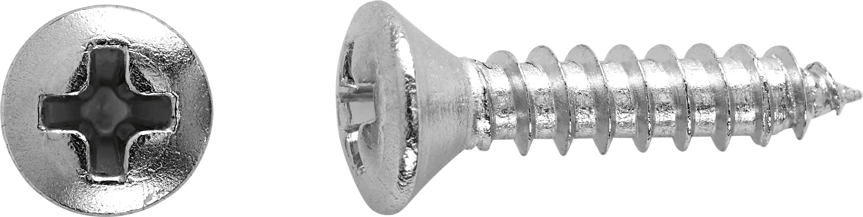 Vis universelle à tête fraisée bombée avec entraînement PH Ø 2,9 x 13 mm