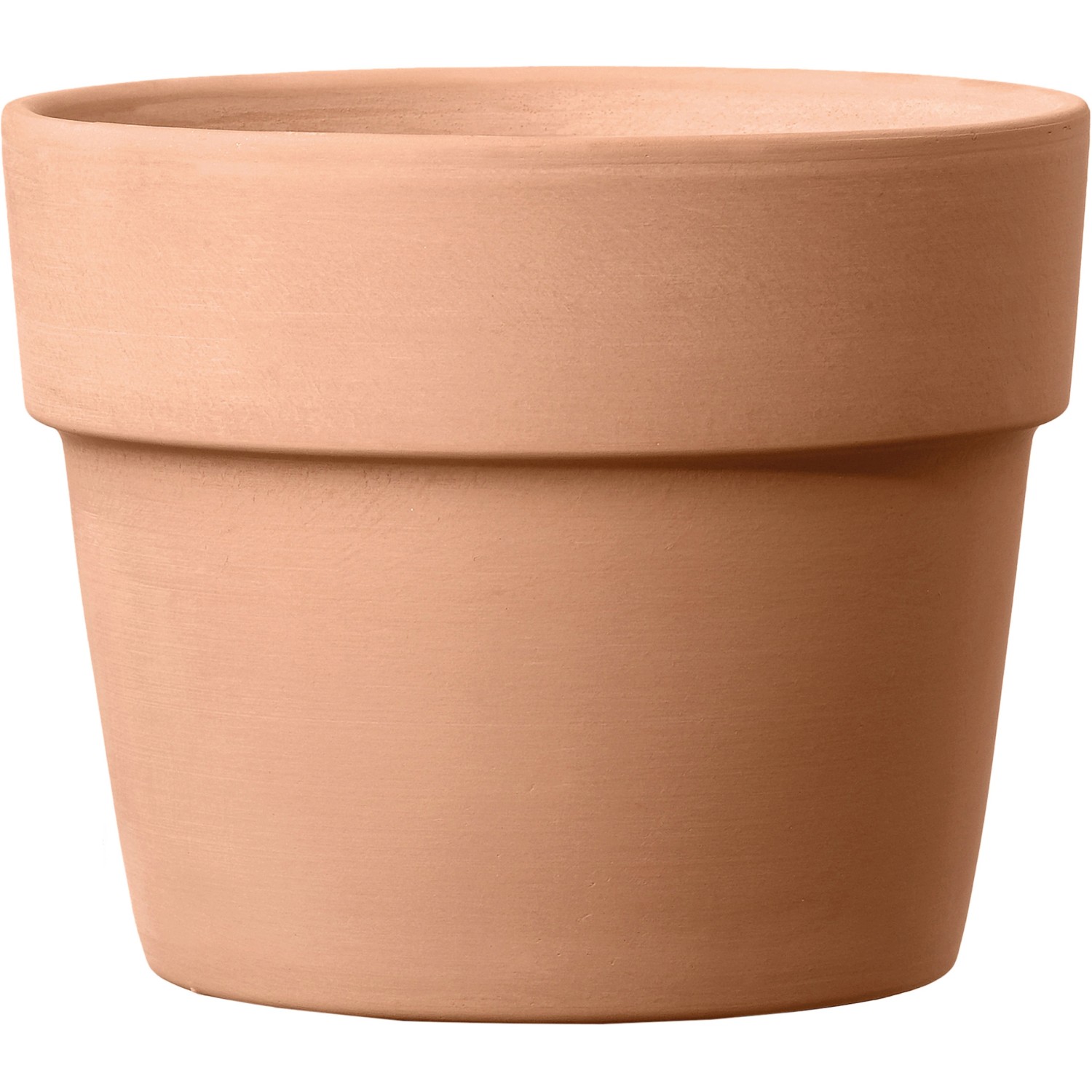 Deroma Vaso Perfetto White Garden Terracotta Bianco argilla Ø 24,5 x 19 ...