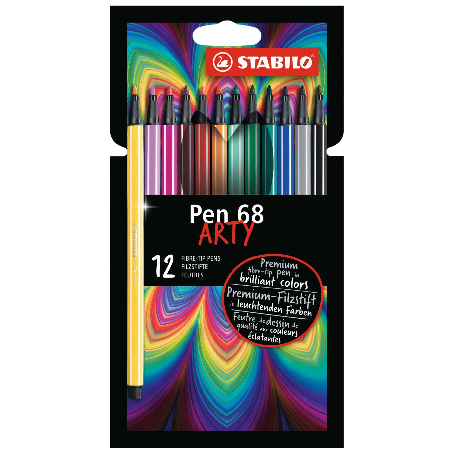 Stabilo Filzstift-Set Pen 68 Arty 12 Stk. kaufen bei OBI
