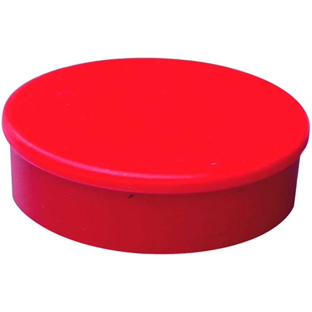 Haftmagnet Ferrit Rot Ø 30 mm / Höhe 8 mm / 4 Stk. kaufen bei OBI
