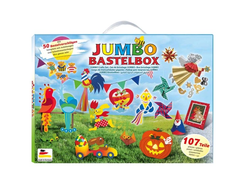 Bastelkoffer Jumbo 107-tlg.