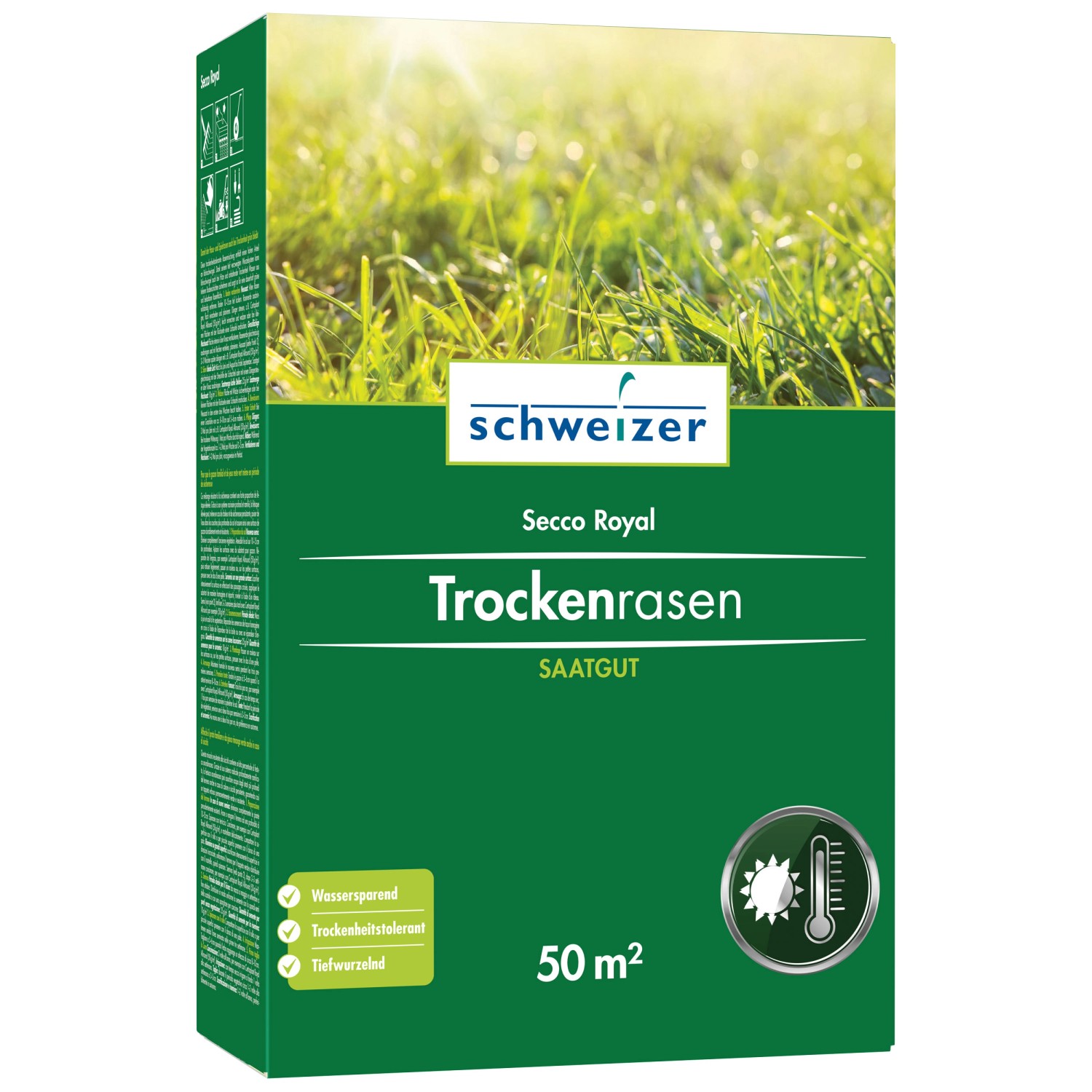 Eric Schweizer Secco Royal Gazon pour terrains secs 50 m²