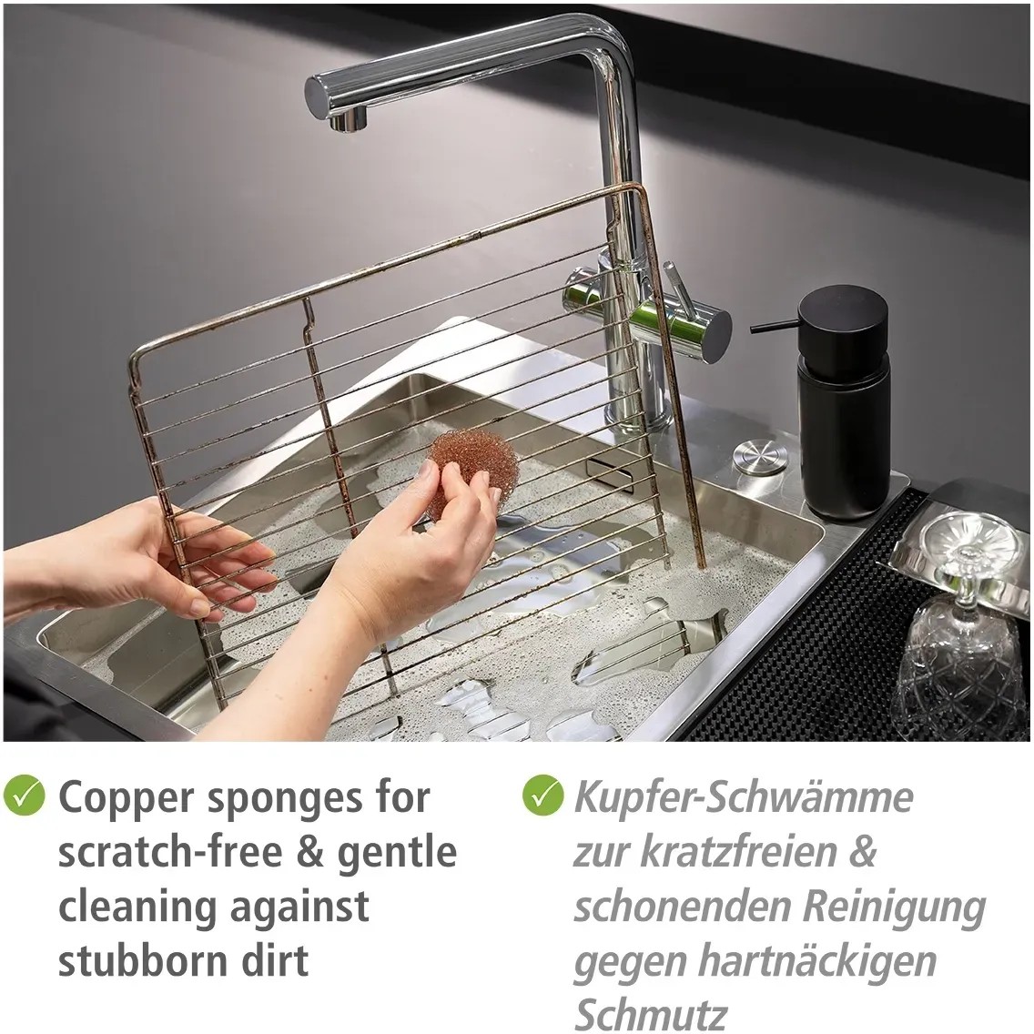 Wenko Black Outdoor Kitchen Kupfer-Putzlinge Cobi 2 Stk. kaufen bei OBI