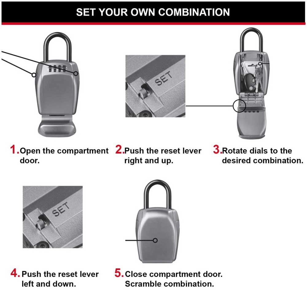 Master Lock Mini Schlüsselsafe Profi Select Access Key Lock Box kaufen ...