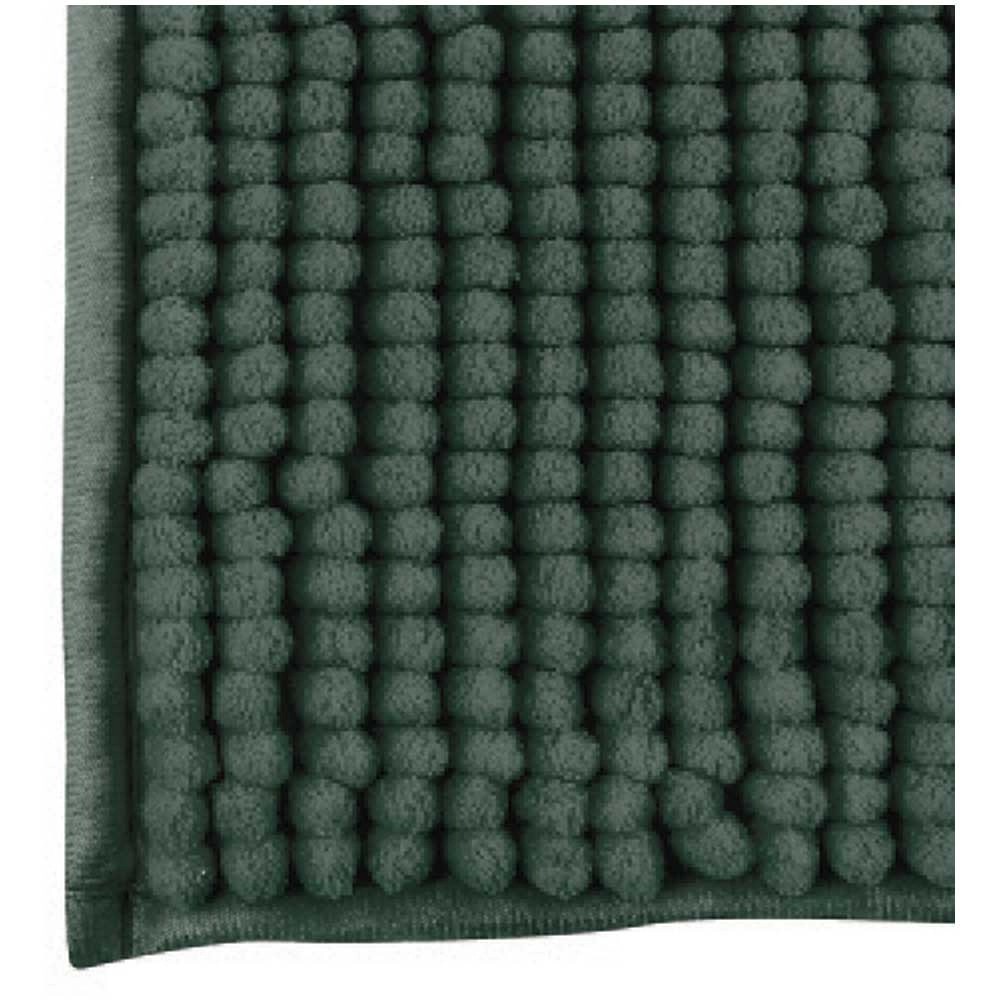 MSV Badteppich Chenille Grün 60 x 90 cm kaufen bei OBI