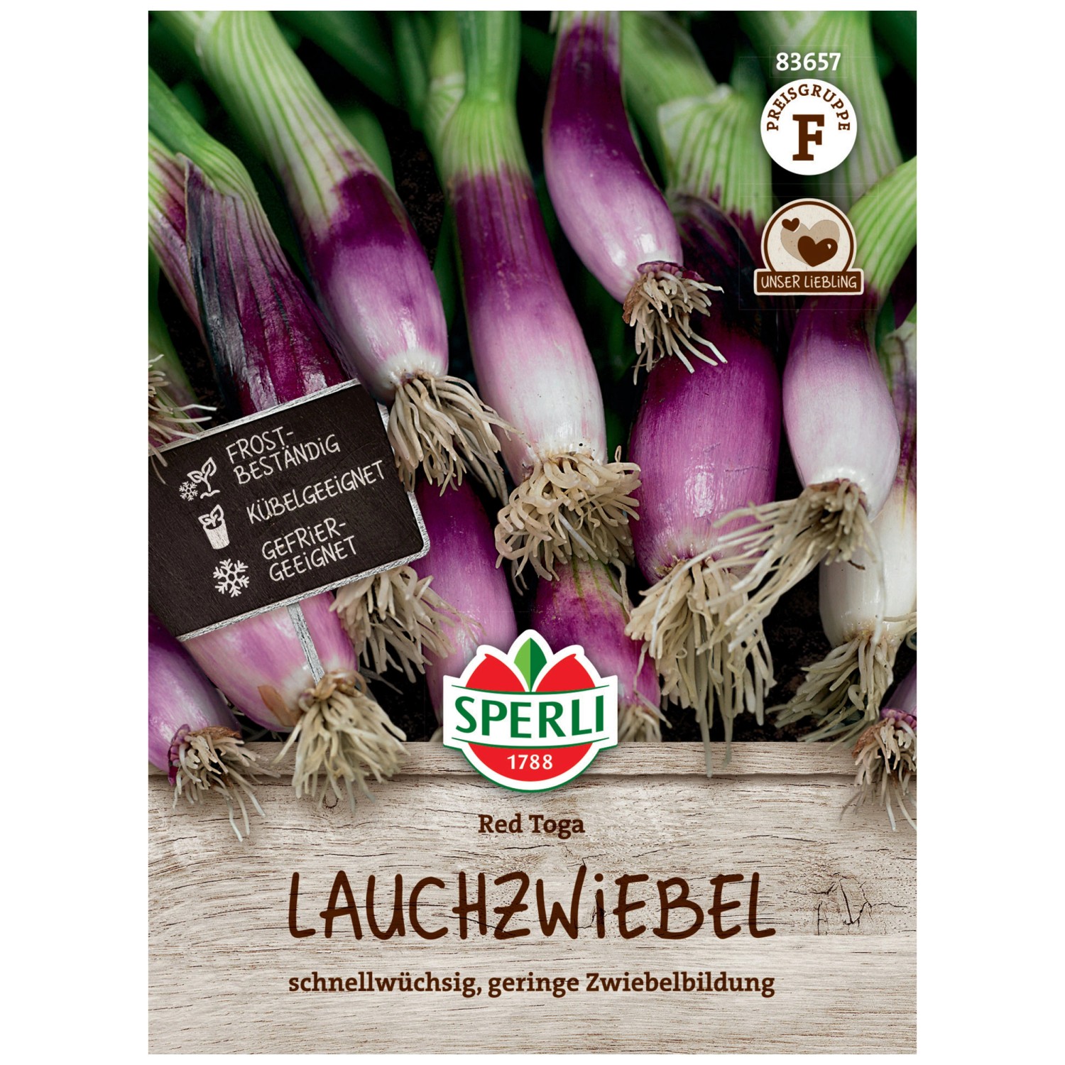 Sperli Saatgut Lauchzwiebel Red Toga Bio 2 lfdm kaufen bei OBI