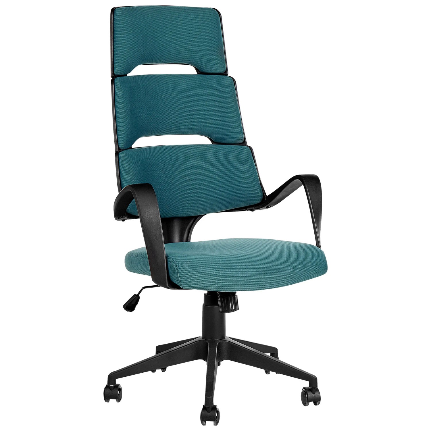 Beliani Bürostuhl Grandiose Polyester Blaugrün