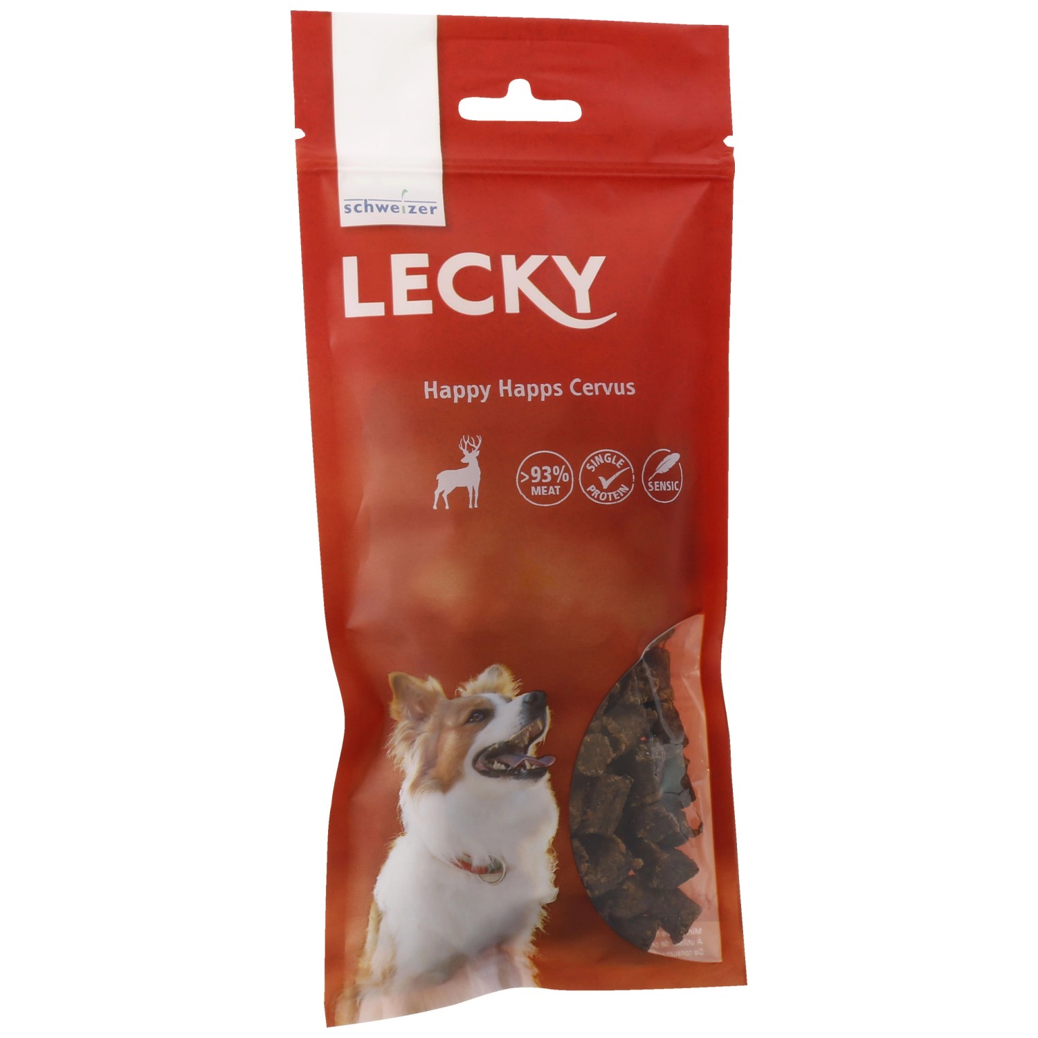 Eric Schweizer Hundesnack Lecky Happy Happs Cervus 120 g kaufen bei OBI