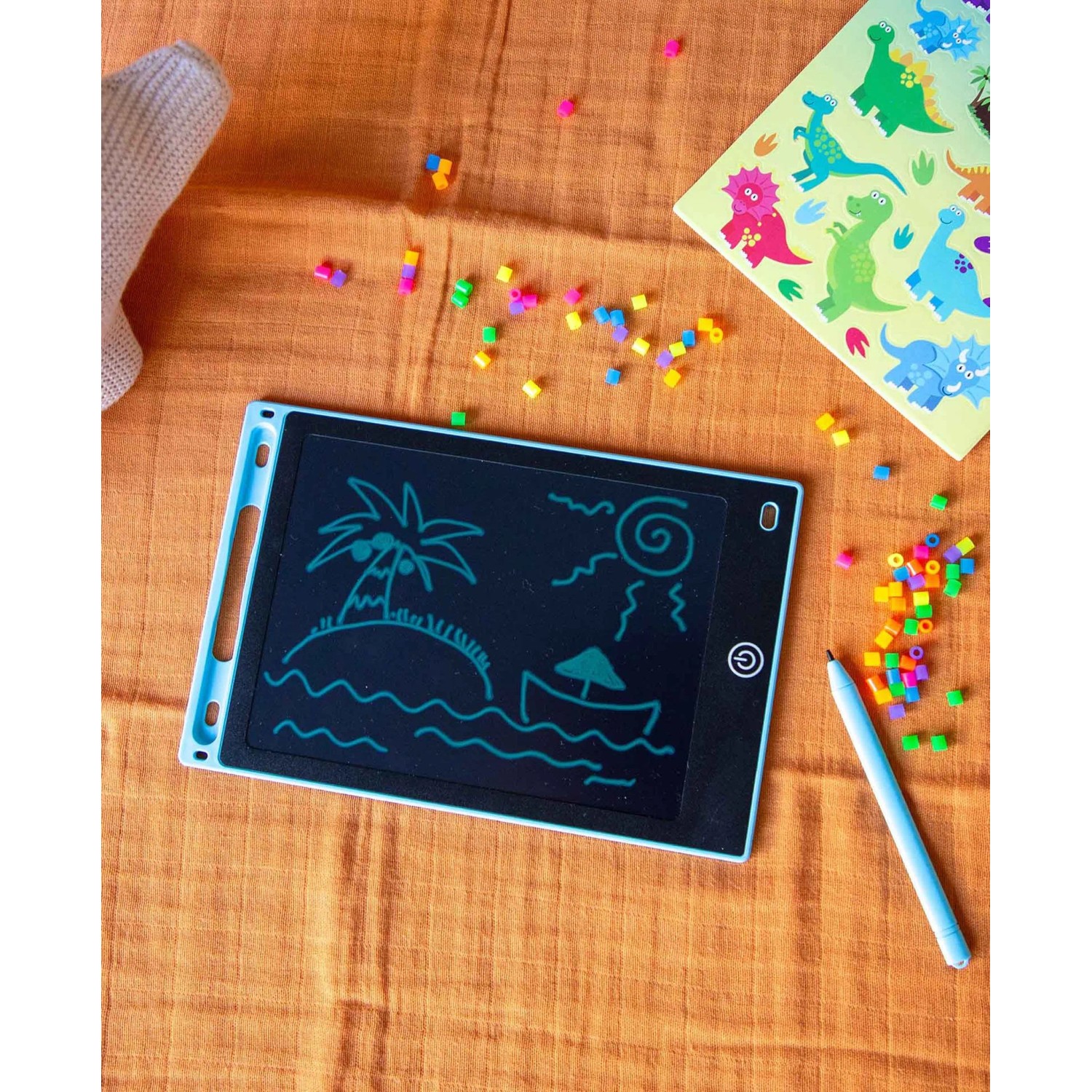 I Am Creative Lavagna magica LCD Kids plastica Nero Blu