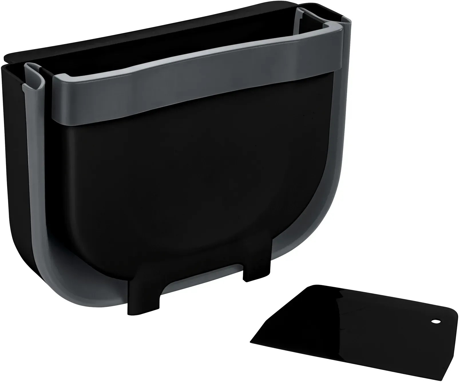 Wenko Black Outdoor Kitchen Tür-Abfalleimer Fago Schwarz 5 l kaufen bei OBI